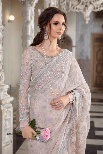 Maria B. Couture Pale Pink MC-050 – Aminas Collection